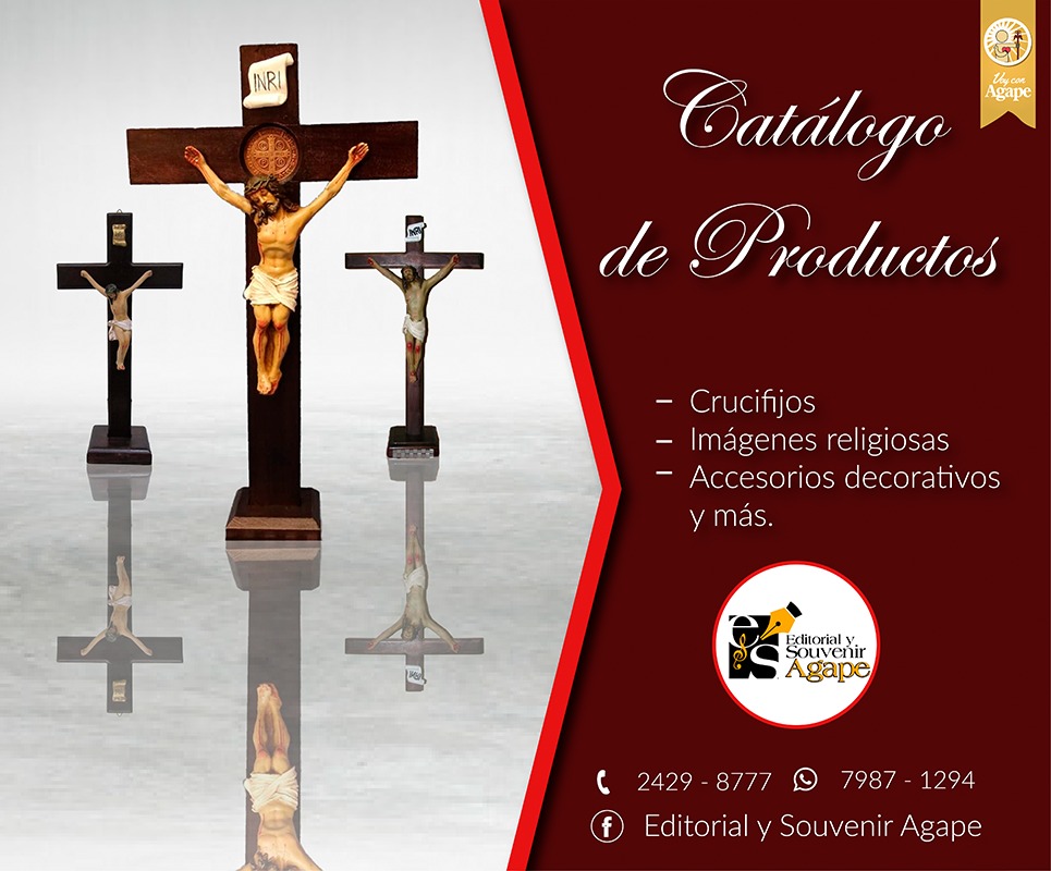 Micrositio Editorial y Souvenir Agape – Asociación Agape de El Salvador