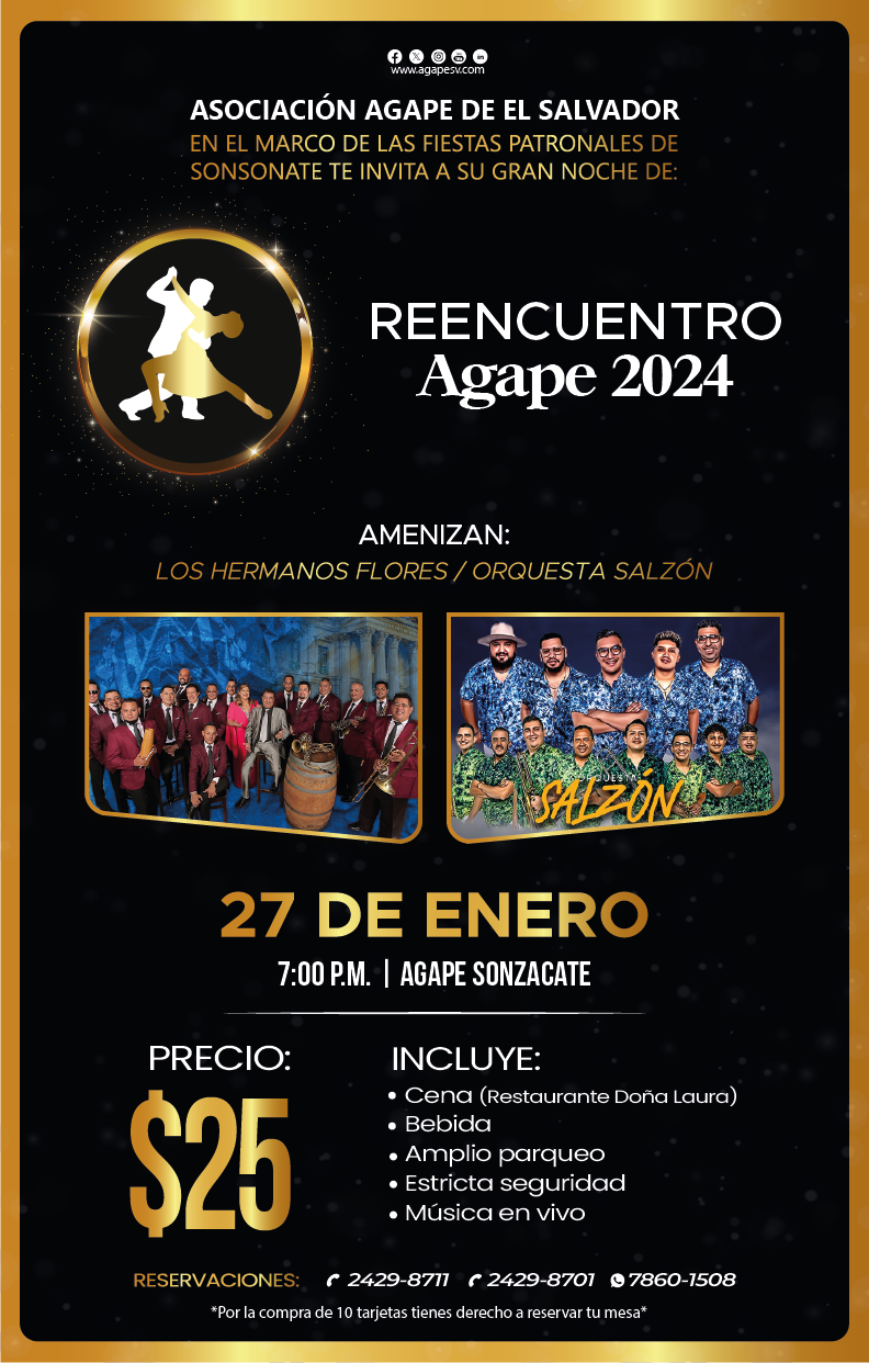 REENCUENTRO AGAPE – 2024 – Asociación Agape de El Salvador